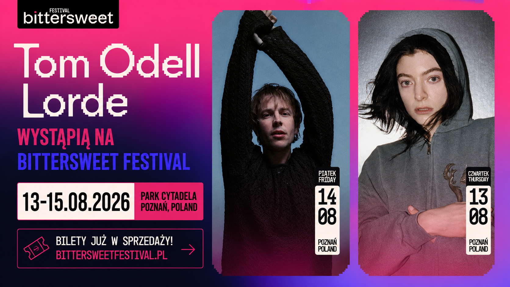 BitterSweet Festival z kolejnymi ogłoszeniami. Do Poznania przyjadą ...